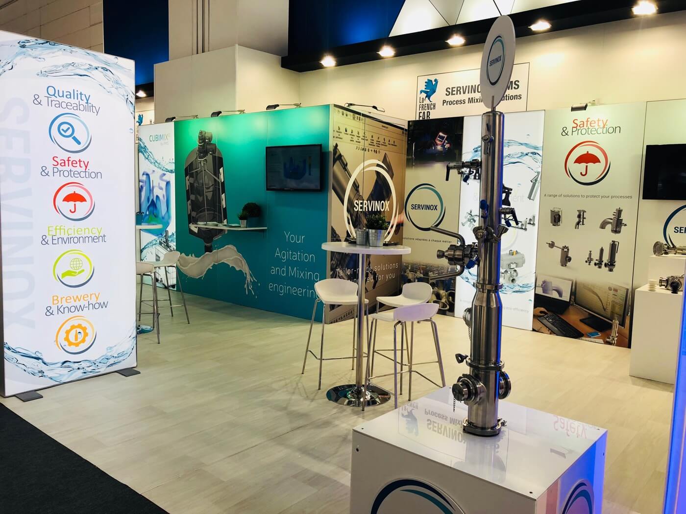 Réalisations de stand d'exposition pour salon | Design-R