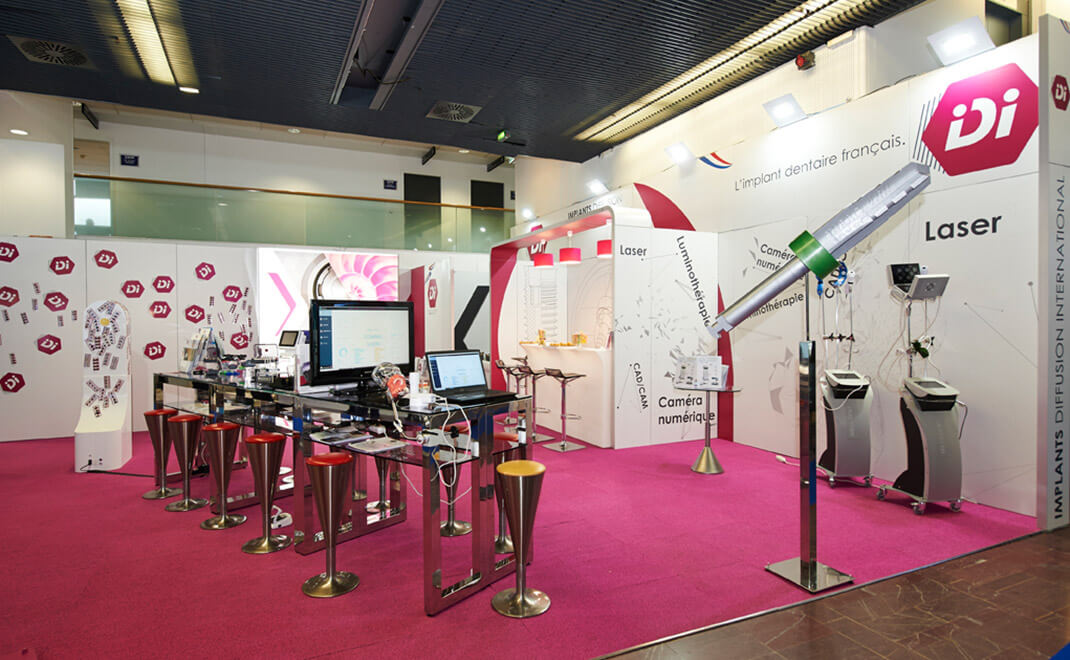 Création & location de stands modulaires d'exposition, standiste | Design-R