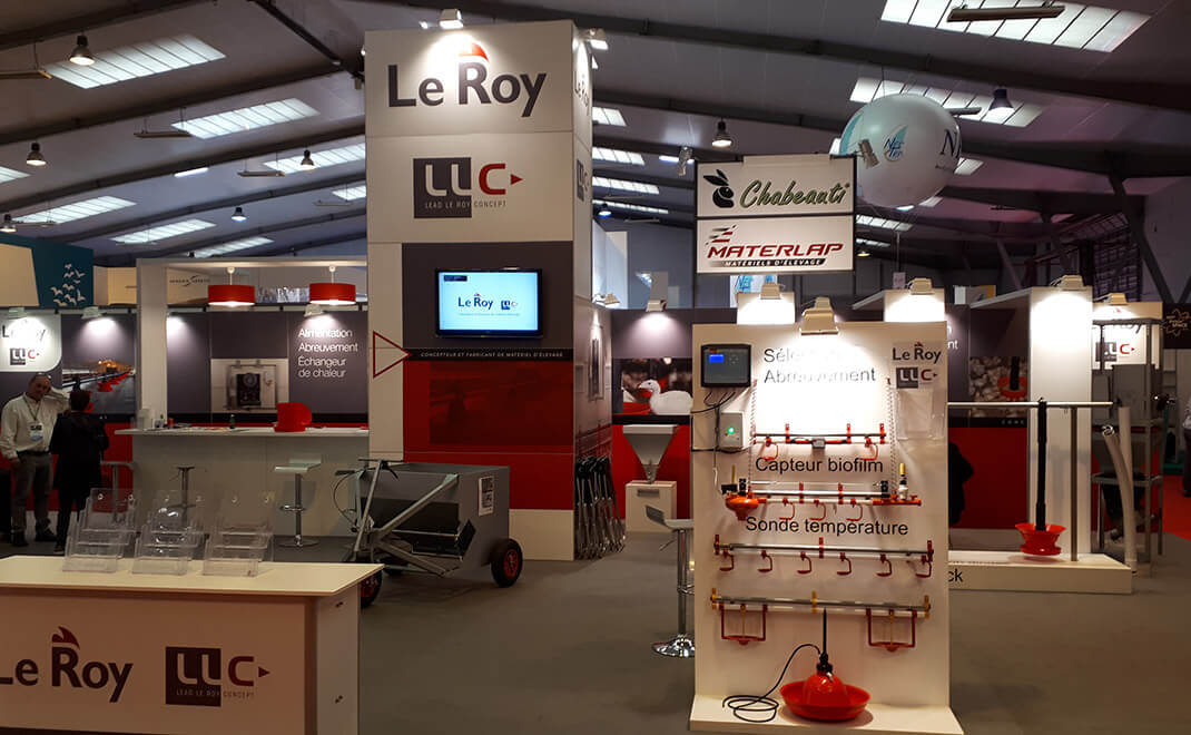 Création & location de stands modulaires d'exposition, standiste | Design-R