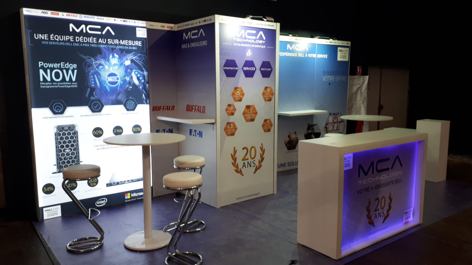 Stands en location sur le salon It Partners | Design-R